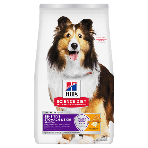 Adult Sensitive Stomach & Skin Chicken Recipe Dog Food | Hill's Science ...